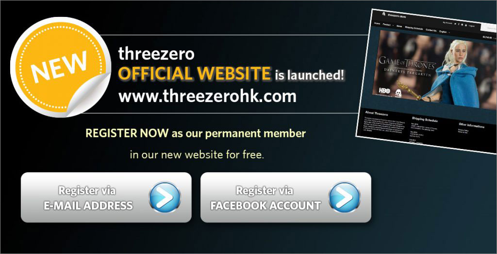 ThreeZero Online Store