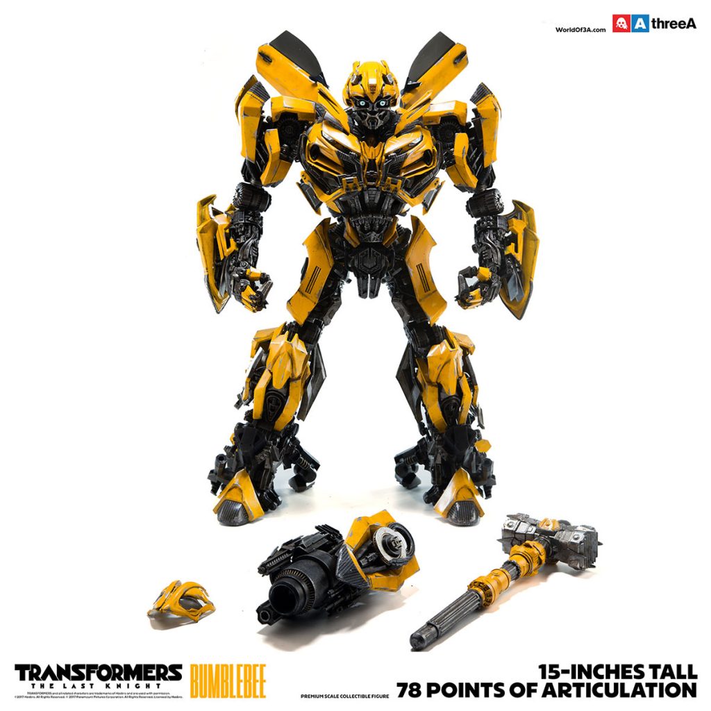 Transformers The Last KnightBumblebee (Deluxe Edition) – threezero store