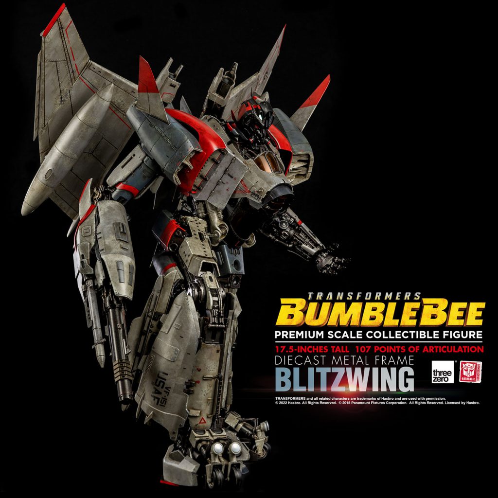 Transformers BumblebeePREMIUM Blitzwing – threezero store