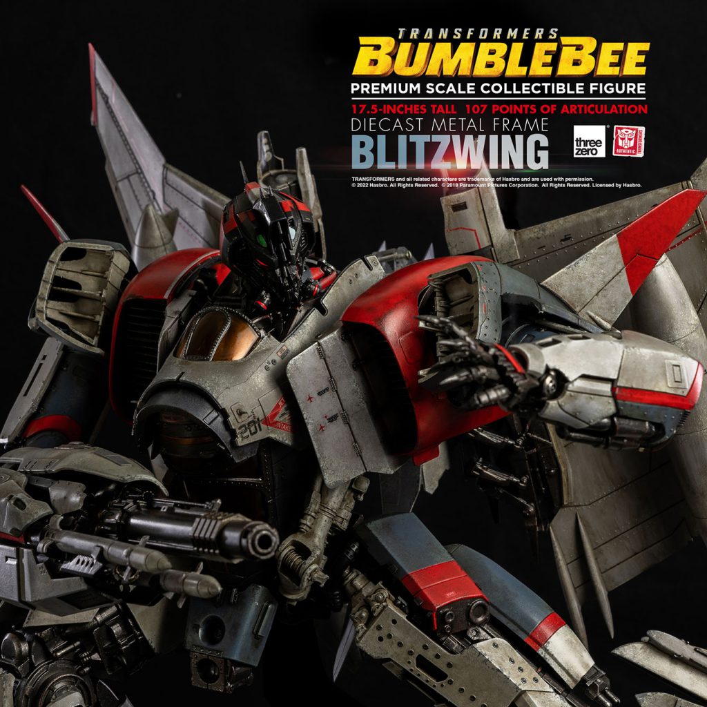 Transformers BumblebeePREMIUM Blitzwing – threezero store