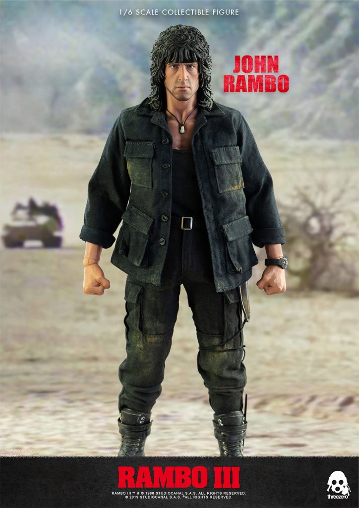 Rambo III 1/6 John Rambo – threezero store
