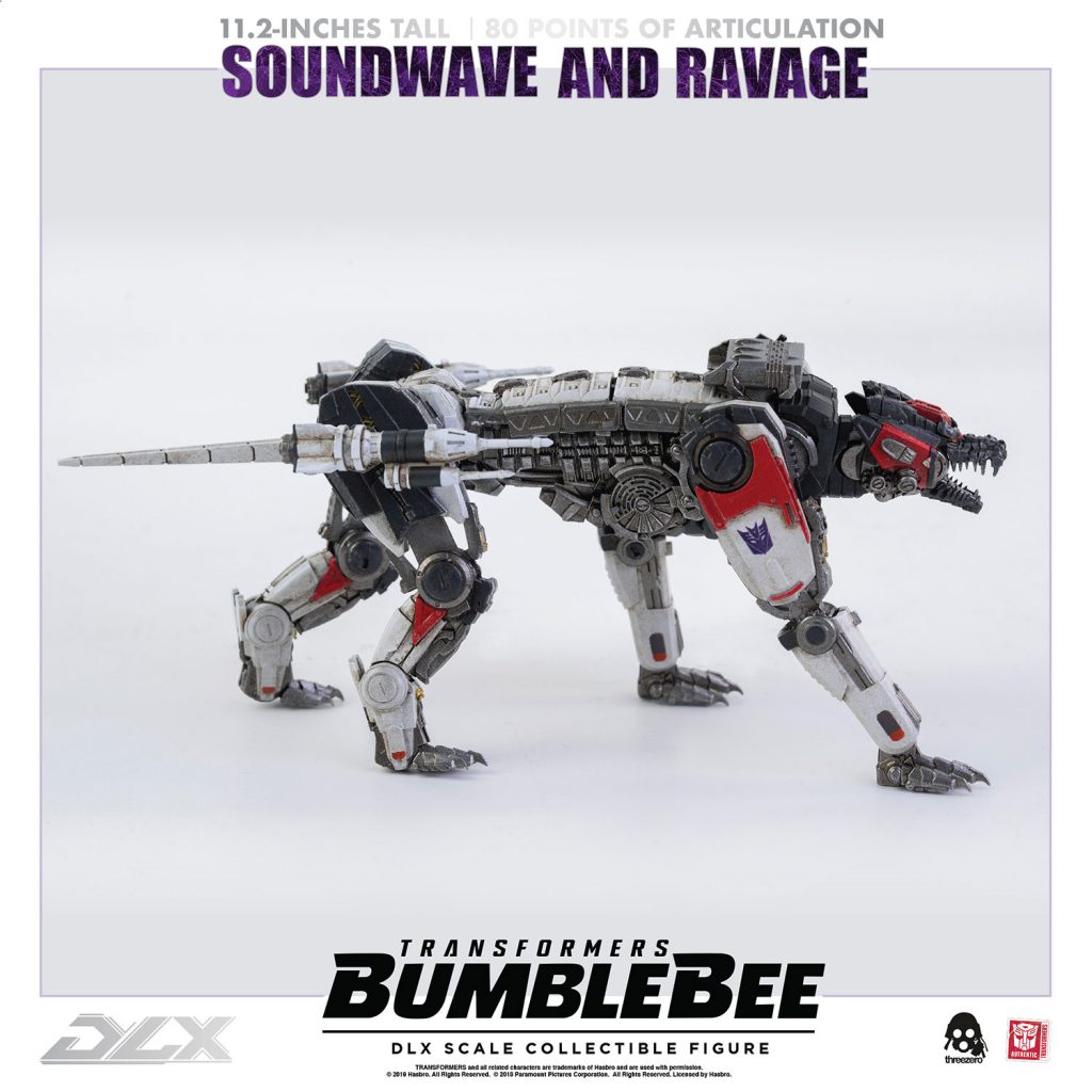 Transformers BUMBLEBEE DLX SOUNDWAVE AND RAVAGE – threezero store