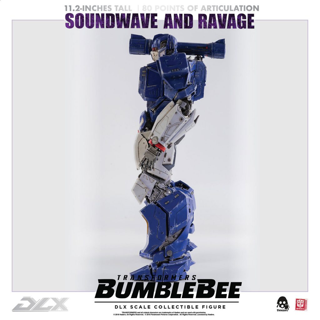 Transformers BUMBLEBEE DLX SOUNDWAVE AND RAVAGE – threezero store