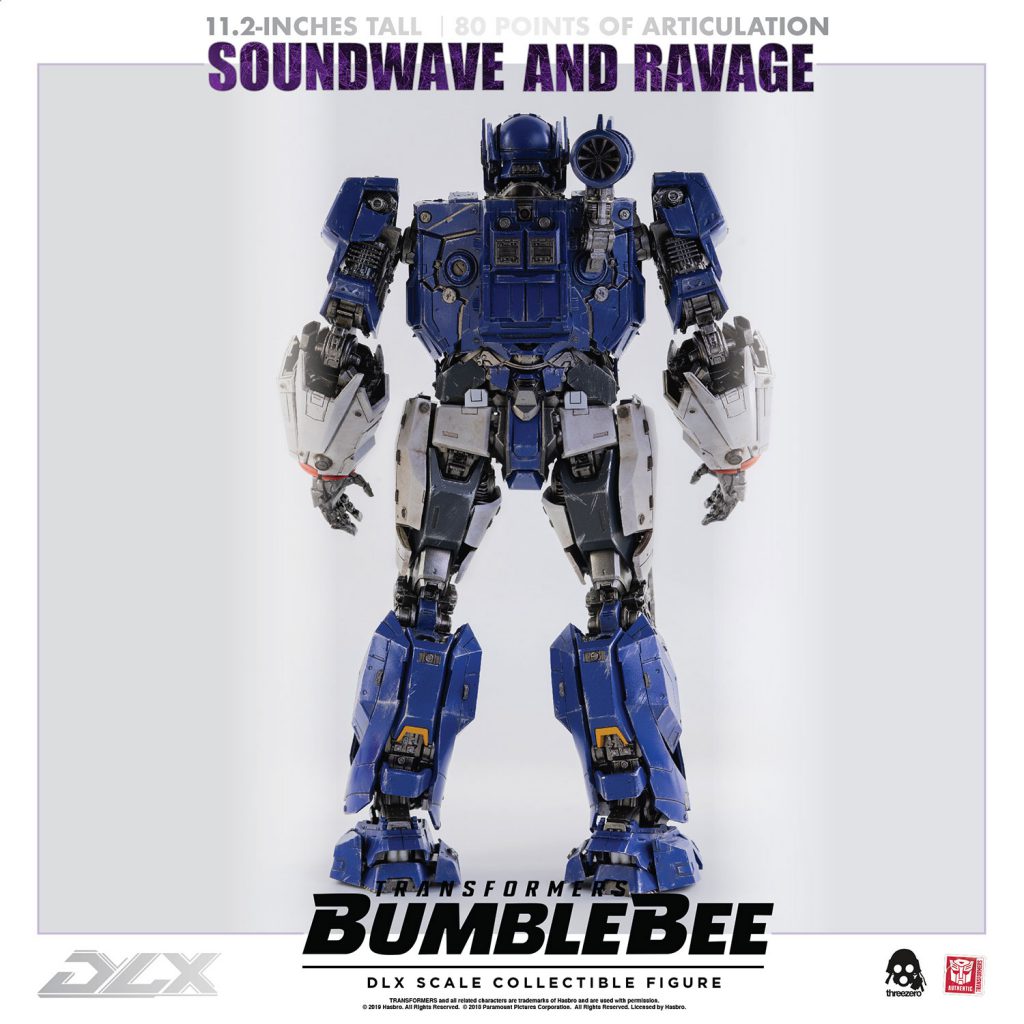 Transformers BUMBLEBEE DLX SOUNDWAVE AND RAVAGE – threezero store