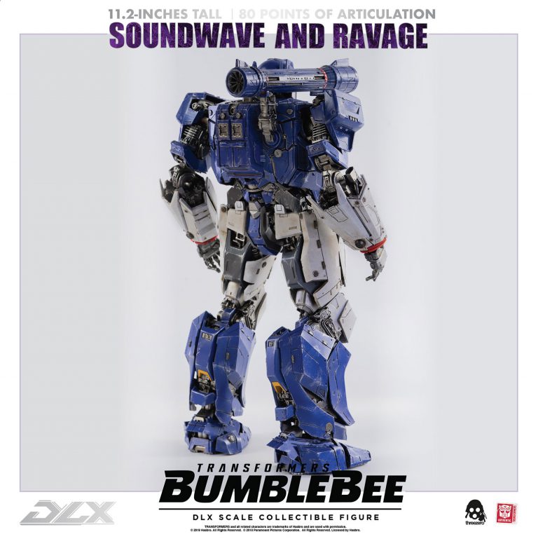 Transformers BUMBLEBEE DLX SOUNDWAVE AND RAVAGE – threezero store