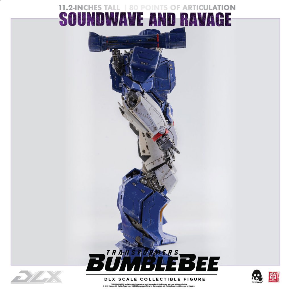 Transformers BUMBLEBEE DLX SOUNDWAVE AND RAVAGE – threezero store