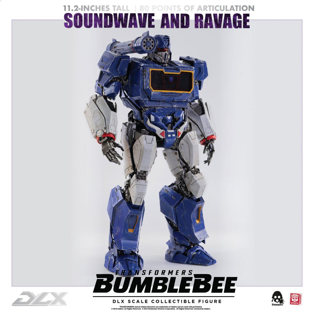 Transformers BUMBLEBEE DLX SOUNDWAVE AND RAVAGE – threezero store
