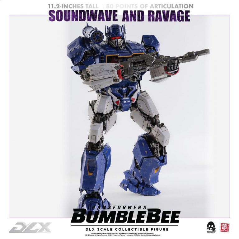 Transformers BUMBLEBEE DLX SOUNDWAVE AND RAVAGE – threezero store