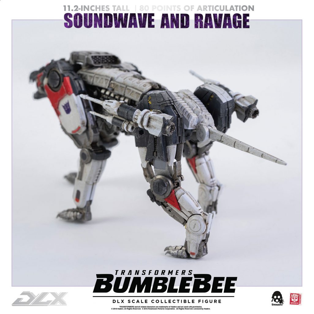Transformers BUMBLEBEE DLX SOUNDWAVE AND RAVAGE – threezero store