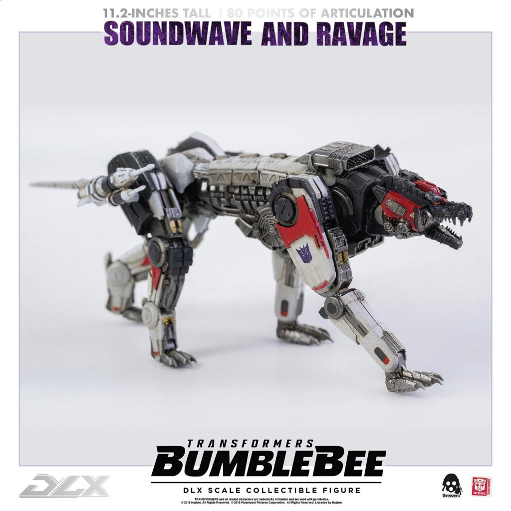 Transformers BUMBLEBEE DLX SOUNDWAVE AND RAVAGE – threezero store