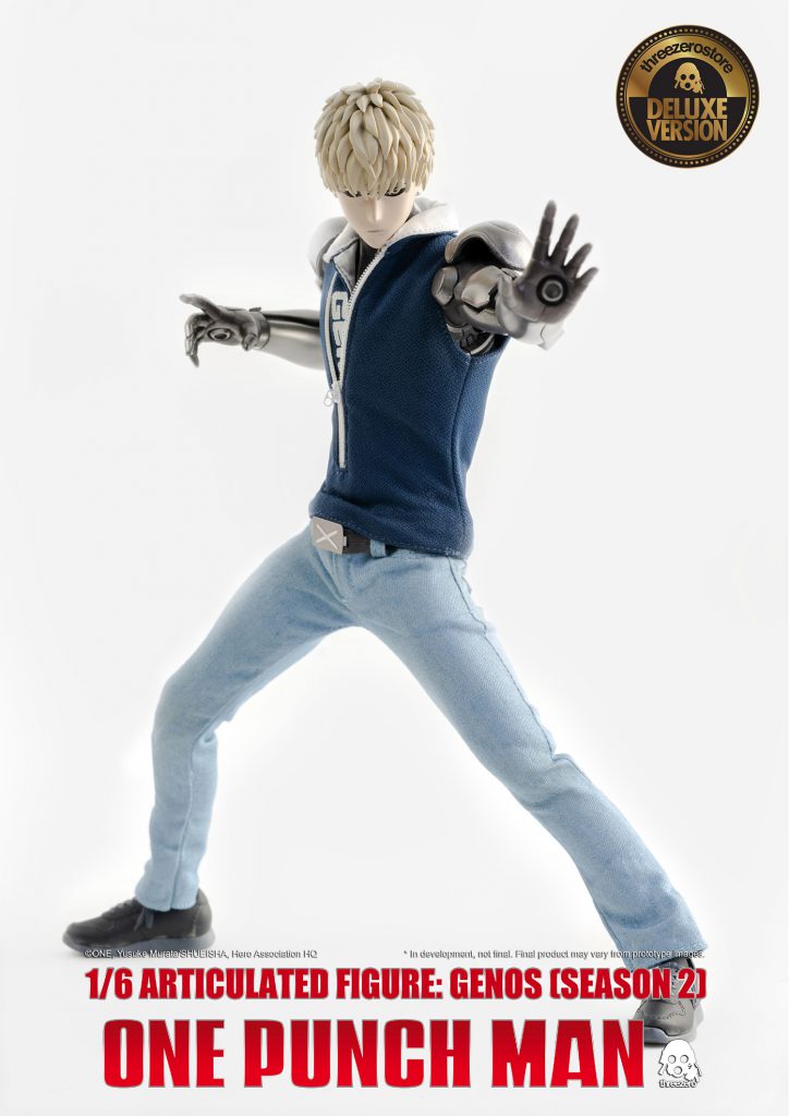 ONE-PUNCH MAN 1/6 Articulated Figure: Genos (SEASON 2) Deluxe Version ...