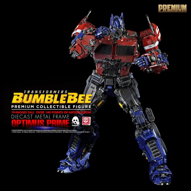 Transformers: BumblebeePREMIUM Optimus Prime – threezero store