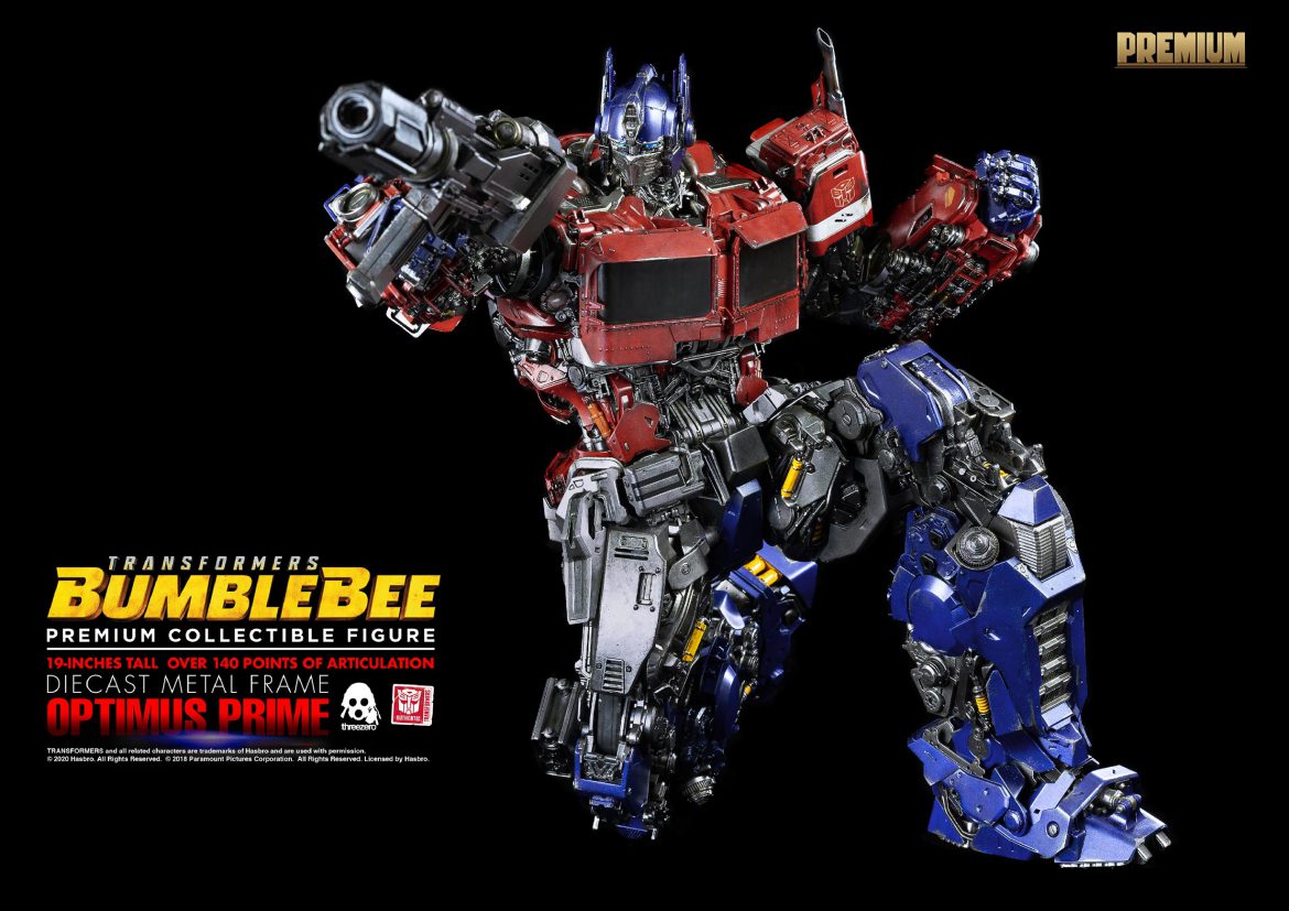 Transformers: BumblebeePREMIUM Optimus Prime – threezero store