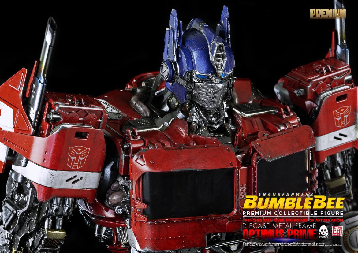 Transformers: BumblebeePREMIUM Optimus Prime – threezero store