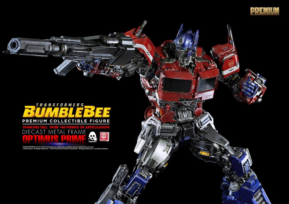 Transformers: BumblebeePREMIUM Optimus Prime – threezero store
