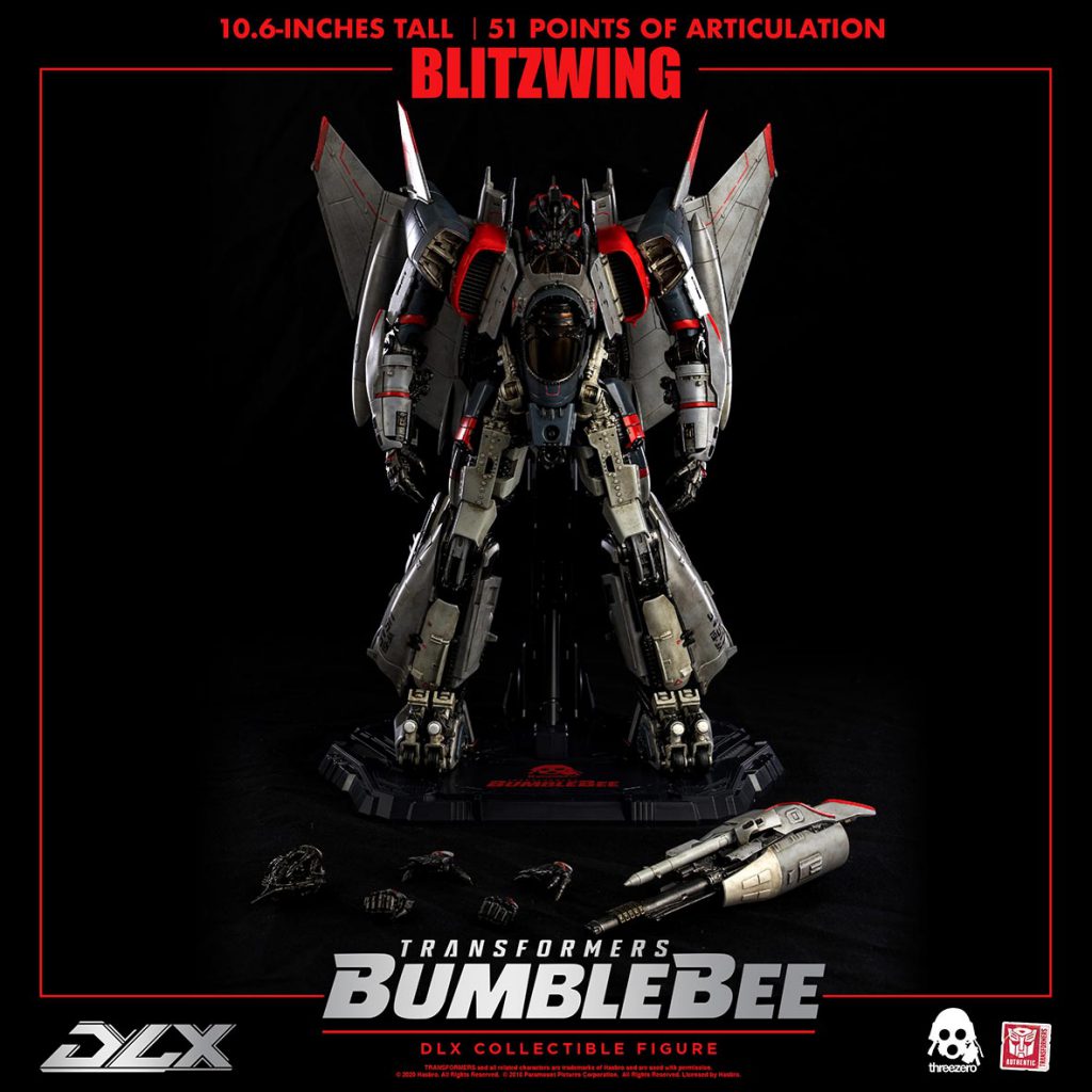 Transformers BumblebeeDLX Blitzwing – threezero store