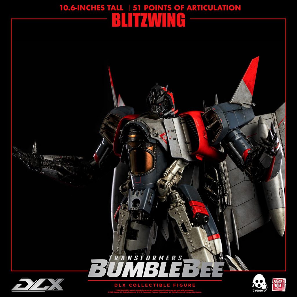 Transformers BumblebeeDLX Blitzwing – threezero store