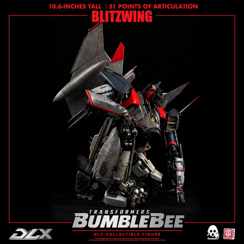 Transformers BumblebeeDLX Blitzwing – threezero store