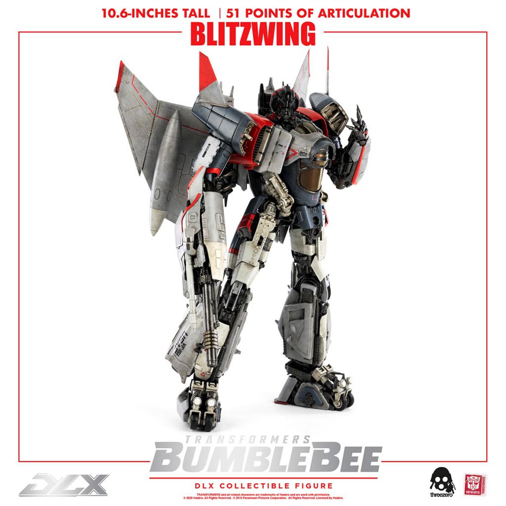 Transformers BumblebeeDLX Blitzwing – threezero store
