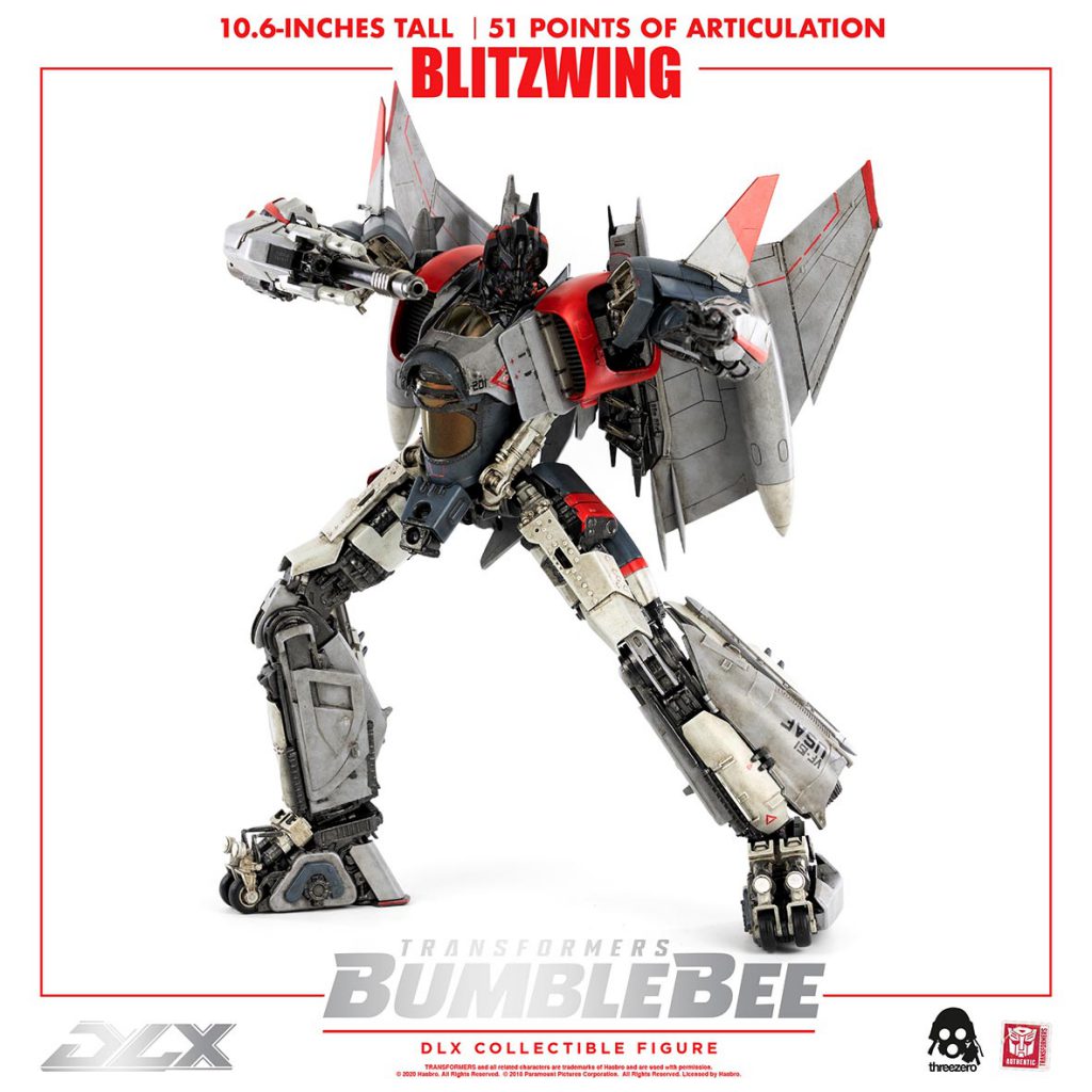 Transformers BumblebeeDLX Blitzwing – threezero store