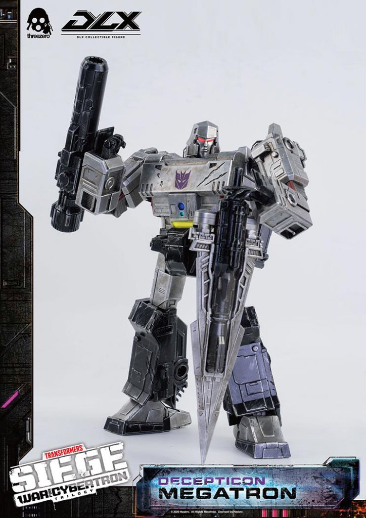 Hasbro x Threezero PresentsDLX MegatronTransformers: War For Cybertron ...