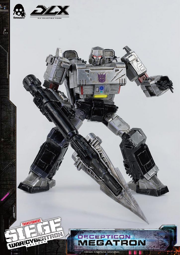 Hasbro x Threezero PresentsDLX MegatronTransformers: War For Cybertron ...