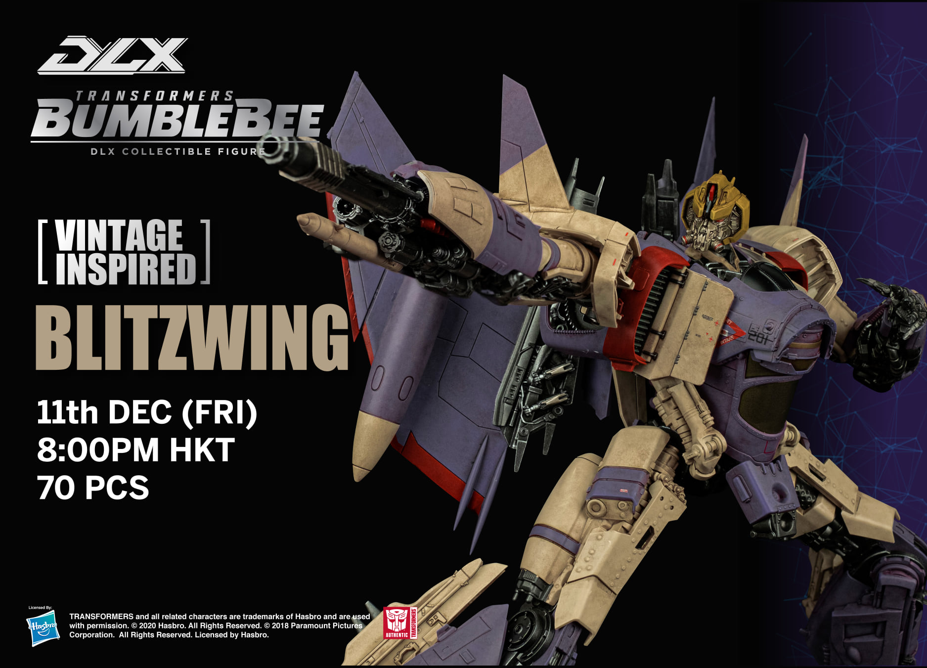Transformers: Bumblebee – DLX Blitzwing (Vintage Inspired) – threezero store