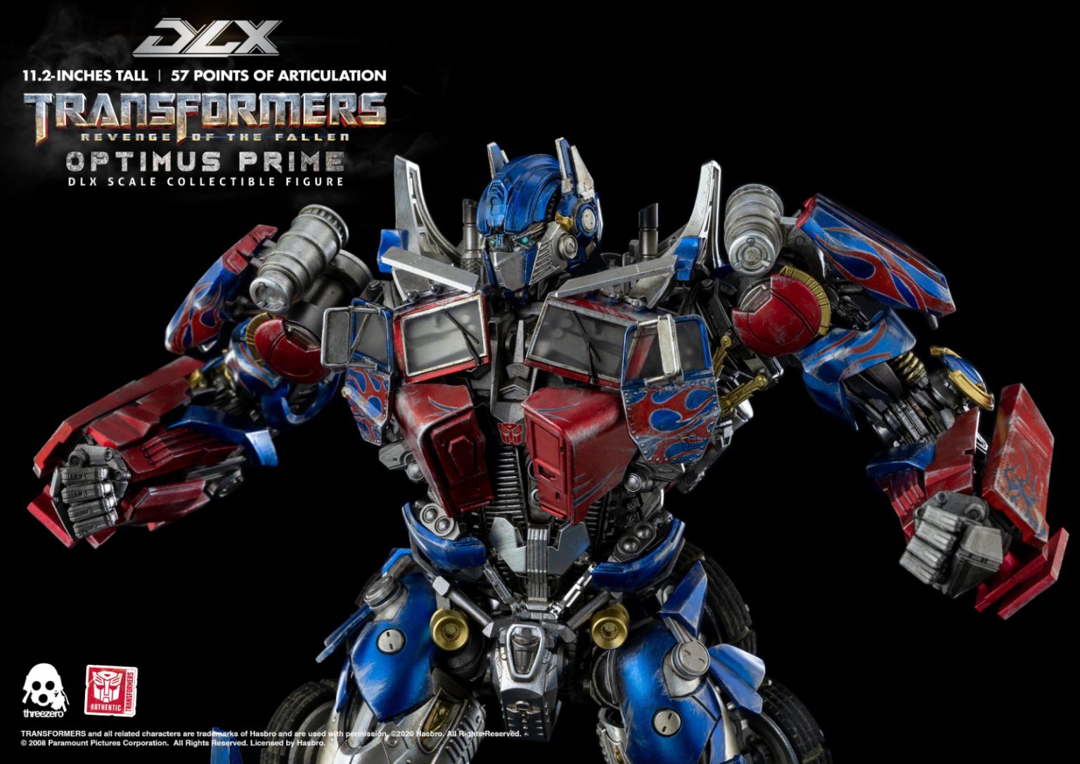 Transformers: Revenge of the Fallen – DLX Optimus Prime – threezero store