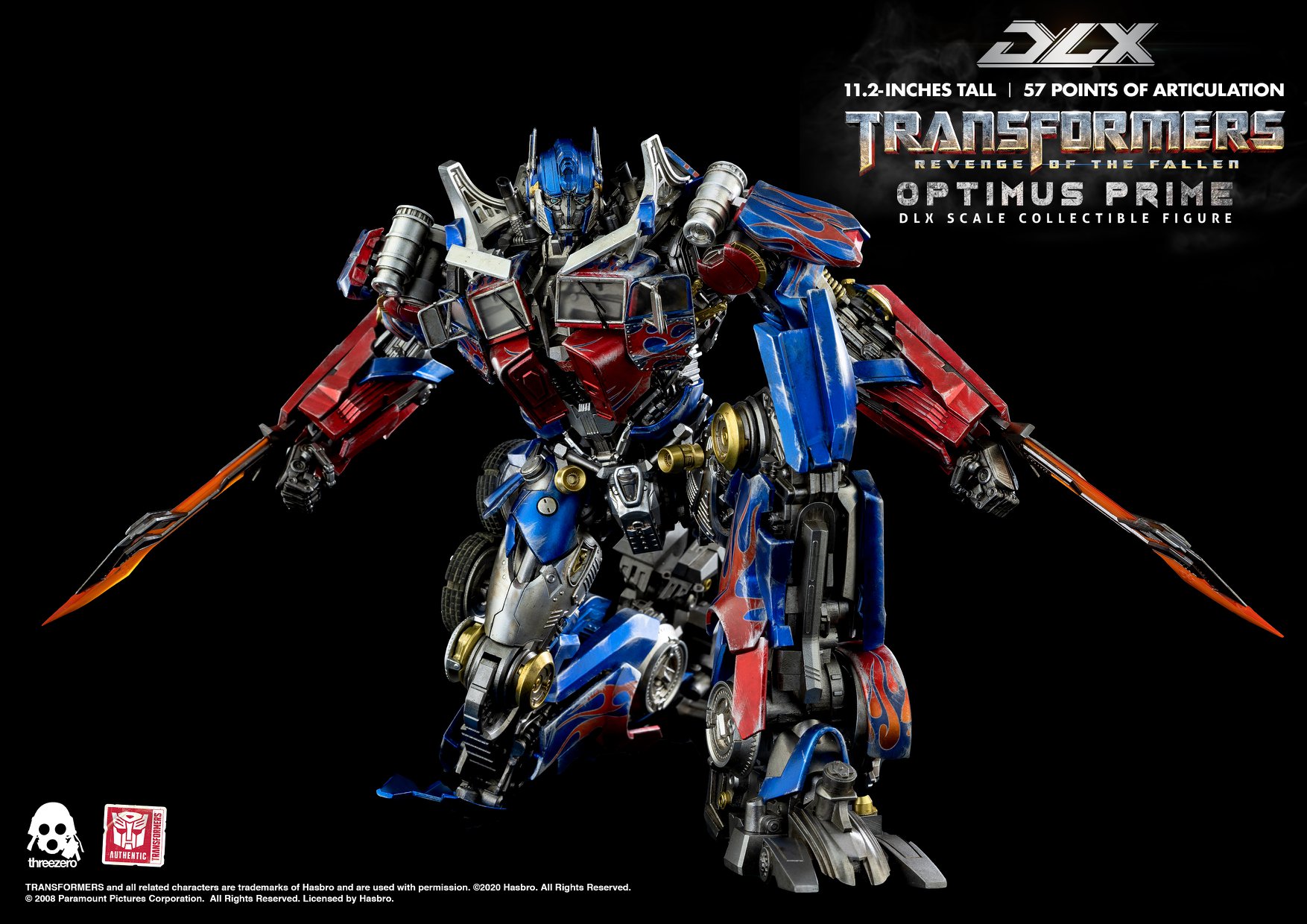 Transformers: Revenge of the Fallen – DLX Optimus Prime – threezero store