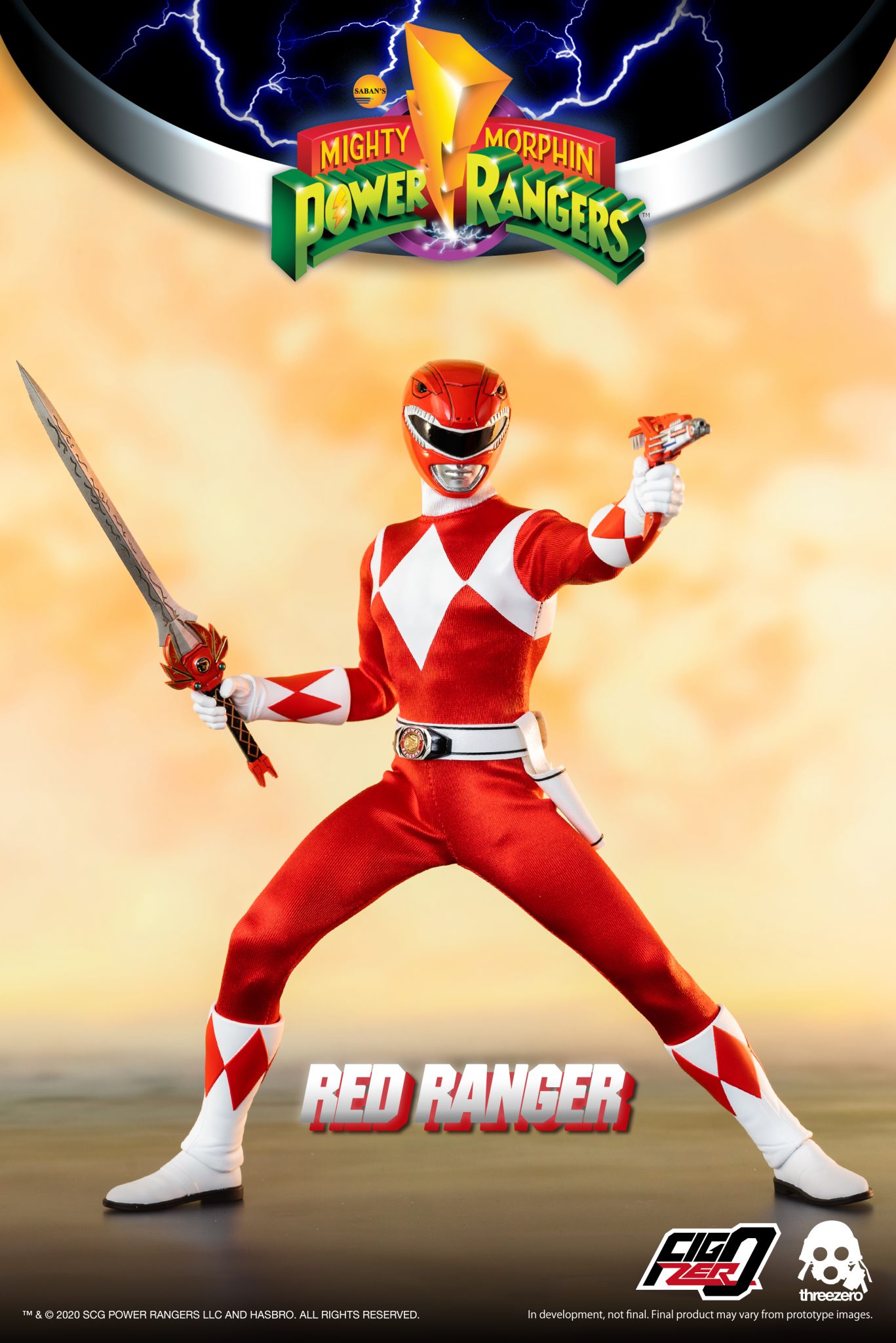 Mighty Morphin Power Rangers1/6 Core Rangers + Green Ranger Six-Pack ...