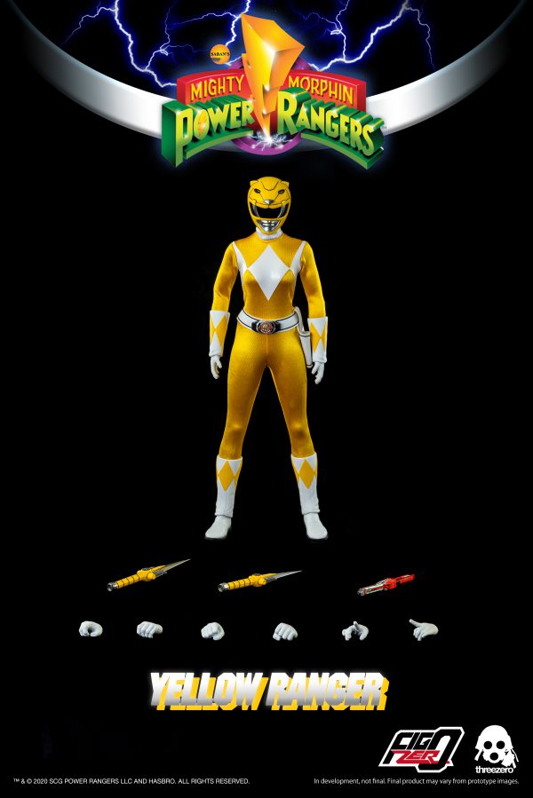 Mighty Morphin Power Rangers — 1/6 Yellow Ranger – threezero store