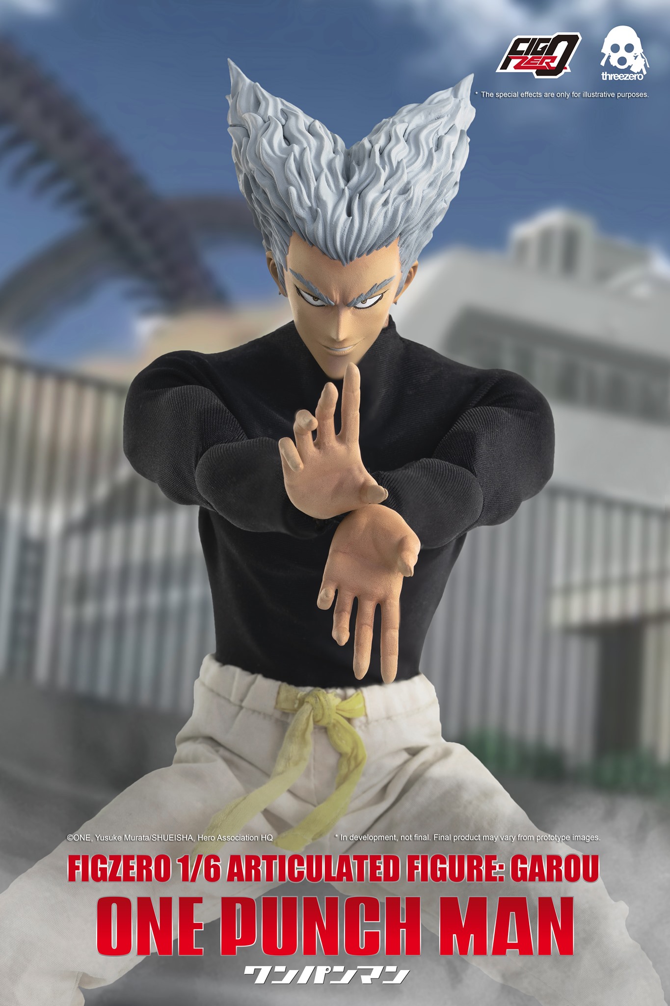 One-Punch ManFigZero 1/6 Articulated Figure: Garou – threezero store