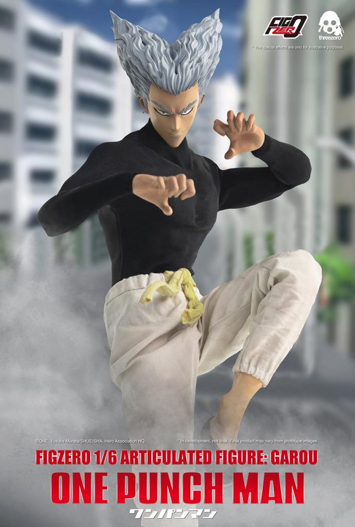 ONE-PUNCH MANFigZero 1/6 Articulated Figure: Garou – threezero store