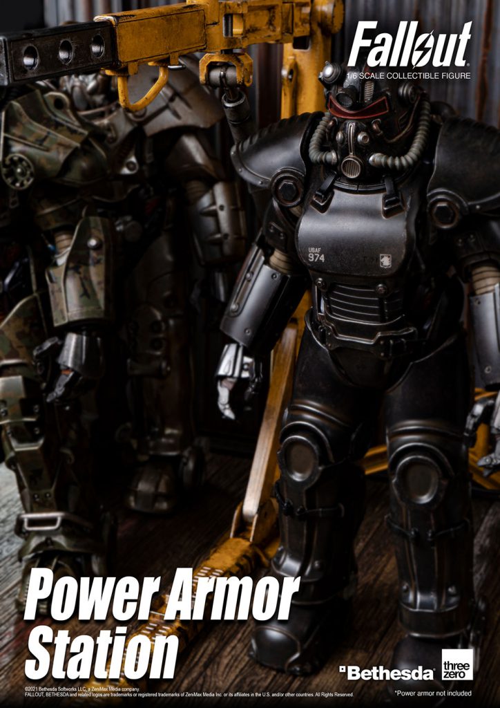 Fallout1/6 Power Armor Station – threezero store