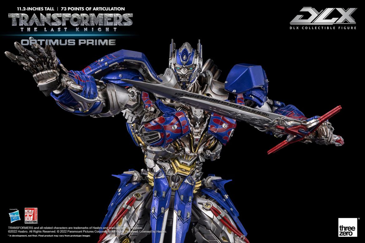 Transformers : The Last Knight DLX Optimus Prime – threezero store