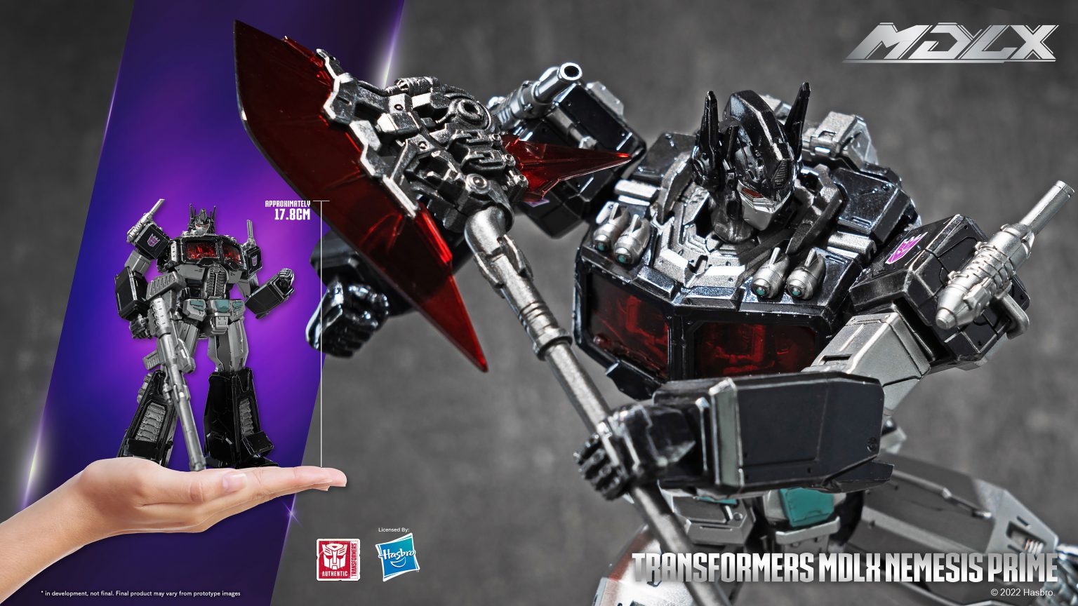TransformersMDLX Nemesis Prime – threezero store