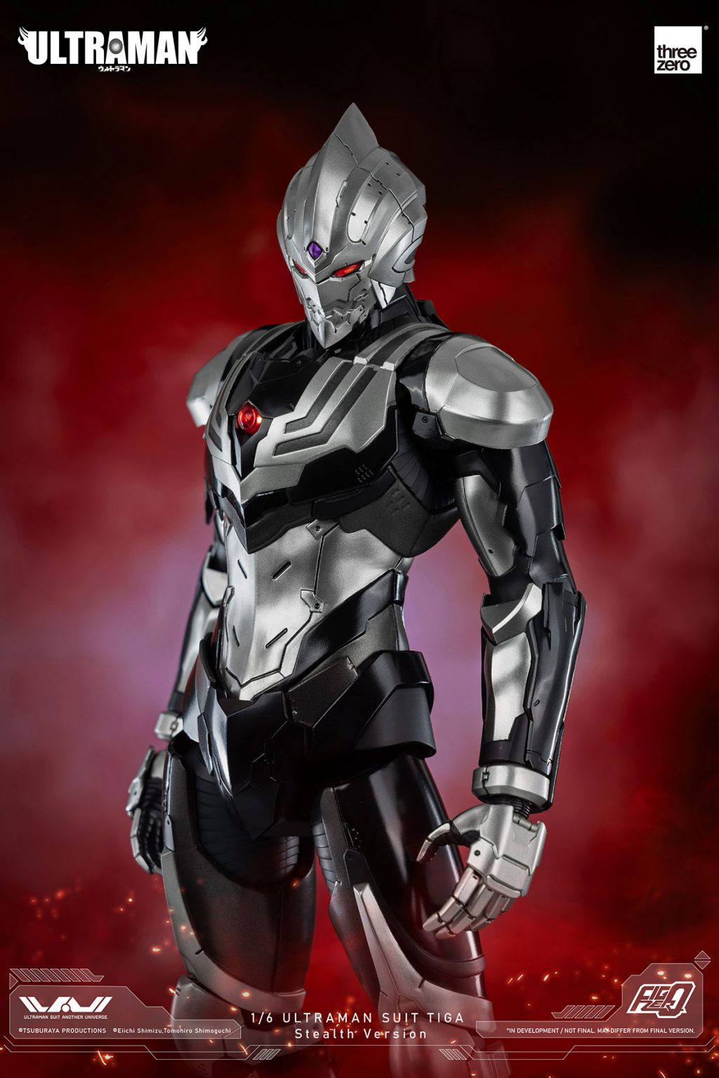 ULTRAMANFigZero 1/6 ULTRAMAN SUIT TIGA Stealth Version – threezero store