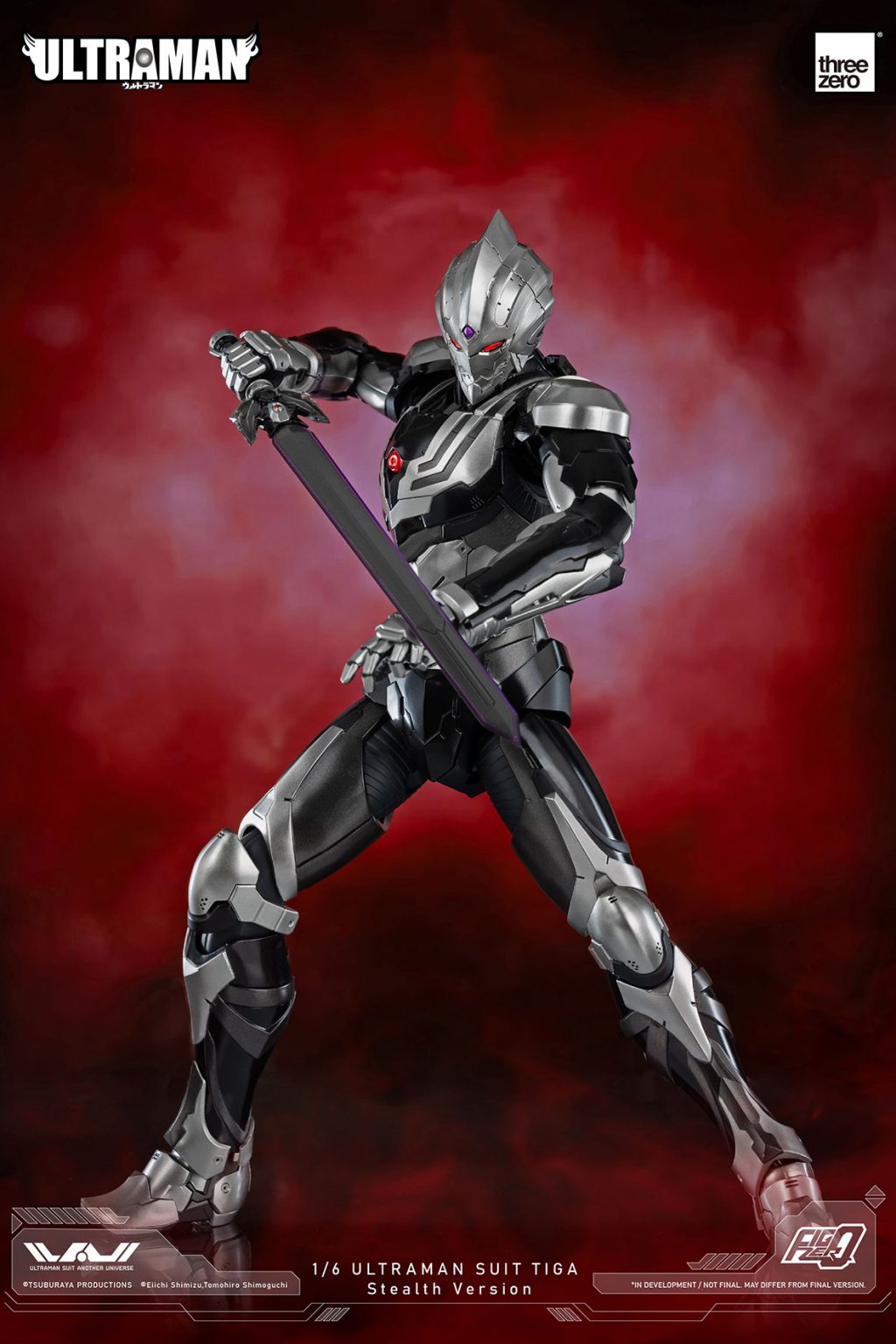 ULTRAMANFigZero 1/6 ULTRAMAN SUIT TIGA Stealth Version – threezero store
