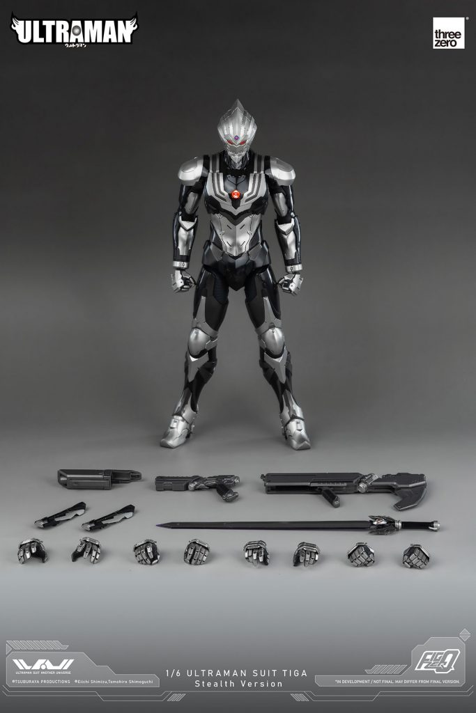 ULTRAMANFigZero 1/6 ULTRAMAN SUIT TIGA Stealth Version – threezero store