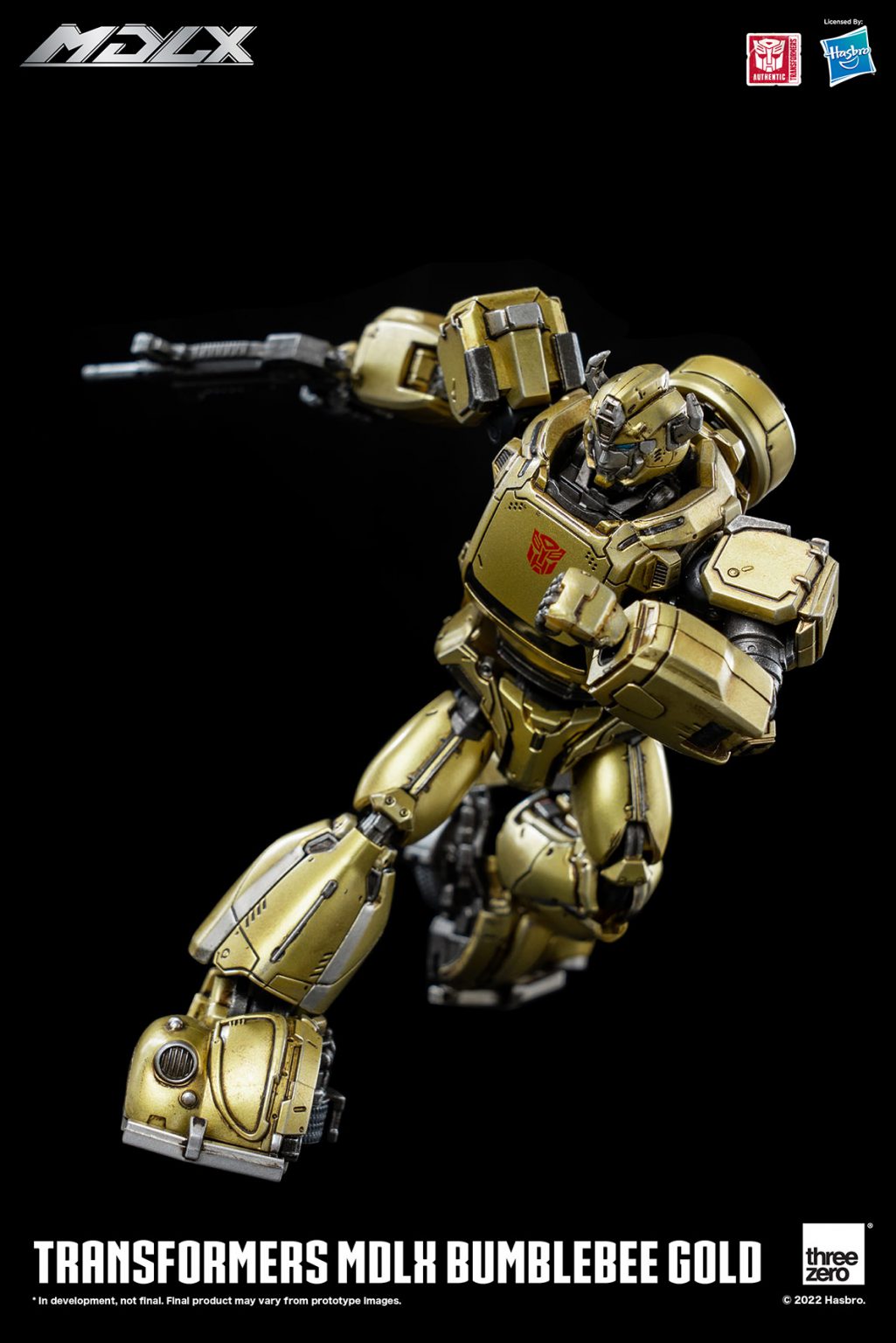 TransformersMDLX Bumblebee (Gold Edition) – threezero store