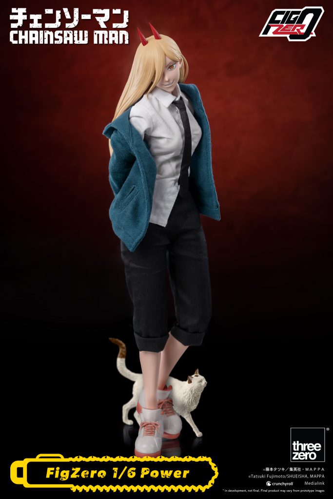 《鏈鋸人》FigZero 1/6淀治及FigZero 1/6帕瓦現於threezero Store，天貓threezero旗艦店以及世界各地的threezero特約零售商接受預購 ...