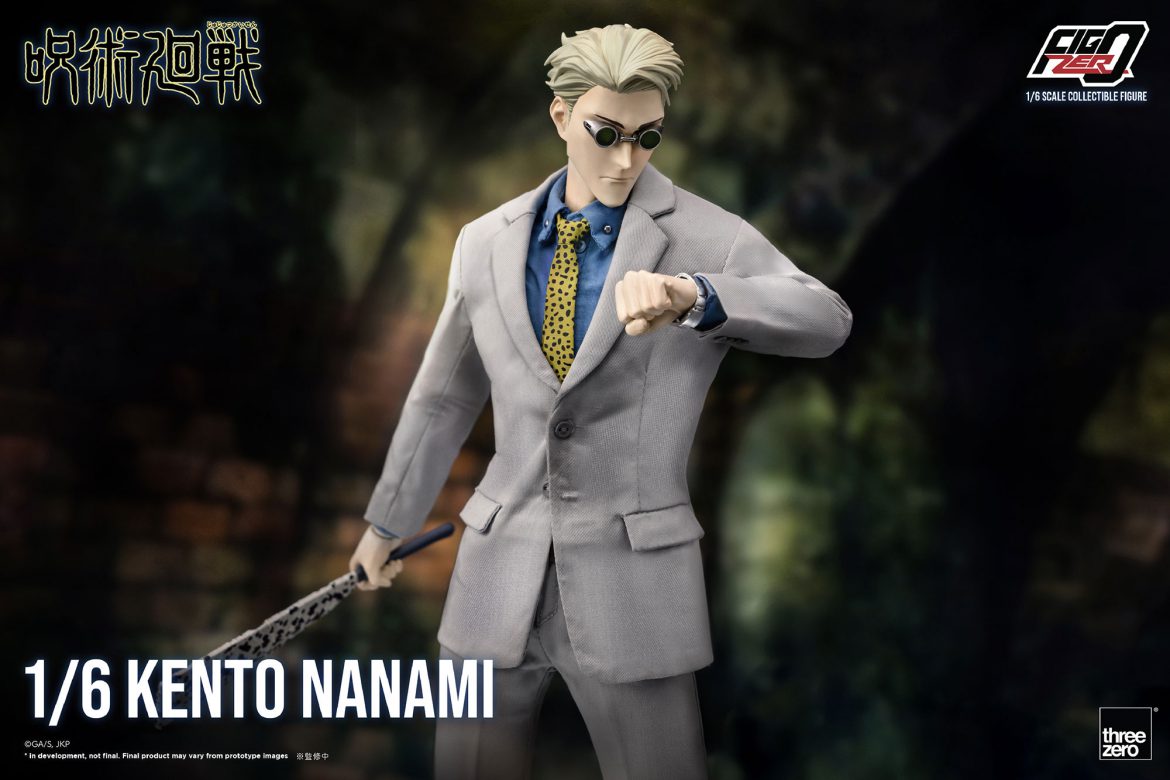 《咒术回战》FigZero 1/6 七海建人 – threezero store