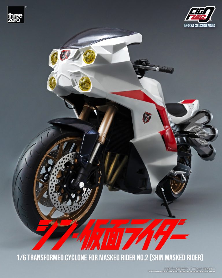 From the movie “SHIN MASKED RIDER,” FigZero 1/6 Transformed Cyclone for Masked Rider No.2 (SHIN ...