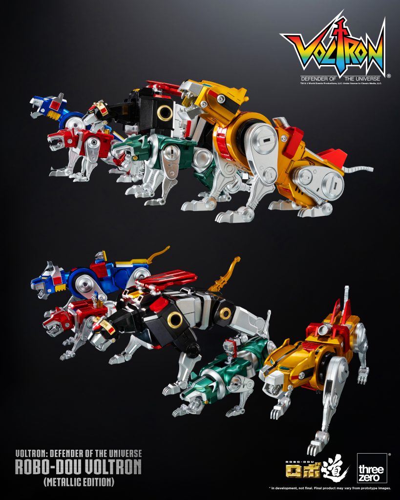ROBO-DOU Voltron (Metallic Edition) inspired by the titular robot from ...