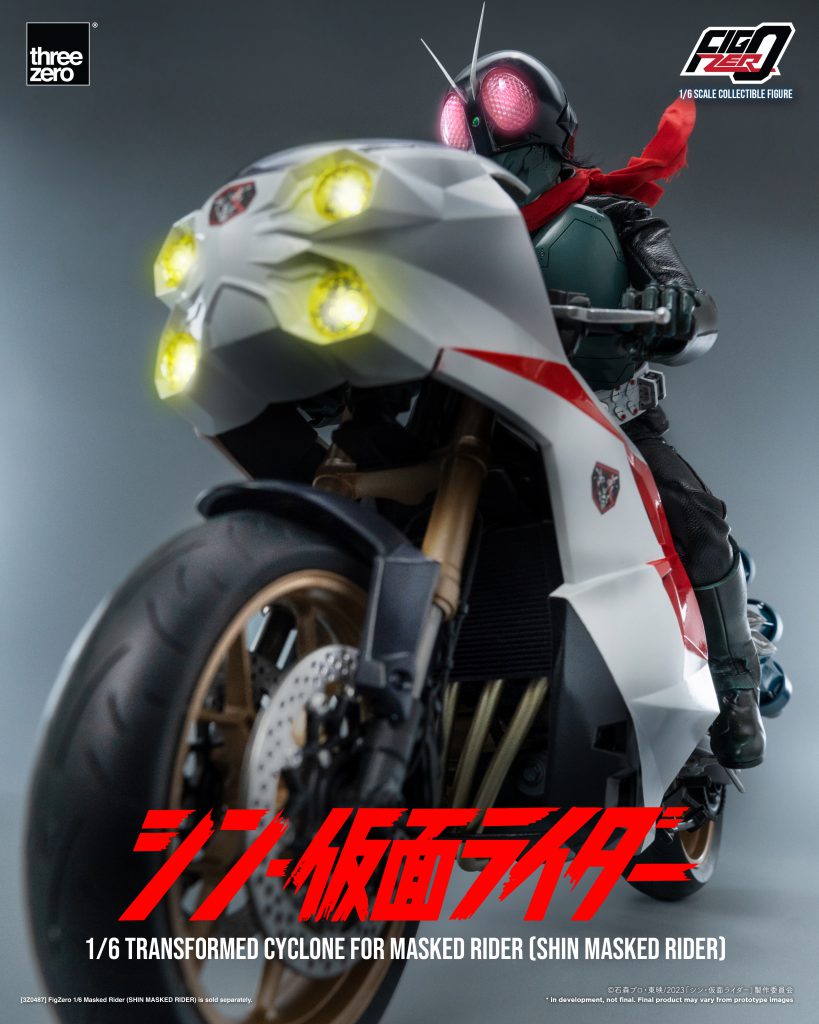 SHIN MASKED RIDERFigZero 1/6 Transformed Cyclone for Masked Rider (SHIN ...