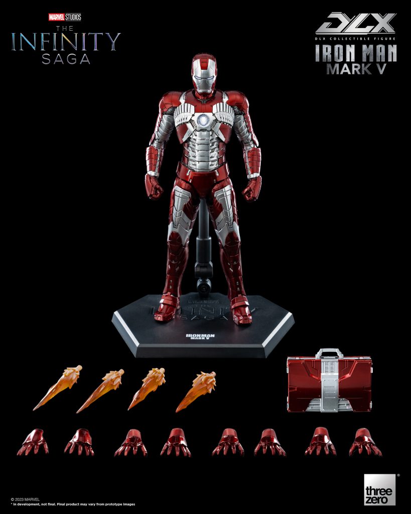 Marvel Studios: The Infinity SagaDLX 钢铁侠Mark 5 – threezero store