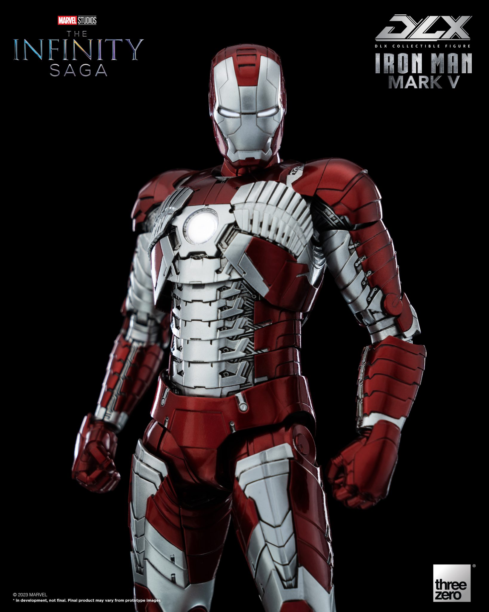 Marvel Studios: The Infinity SagaDLX Iron Man Mark 5 – threezero store