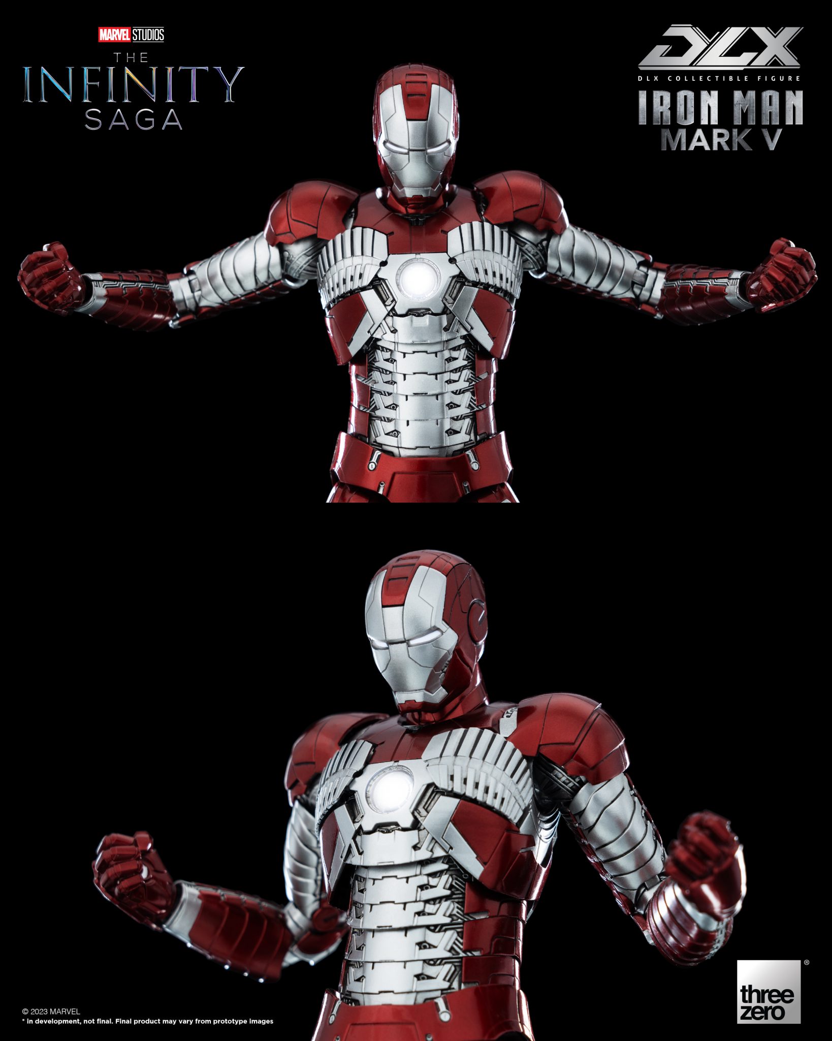 Marvel Studios: The Infinity SagaDLX Iron Man Mark 5 – threezero store