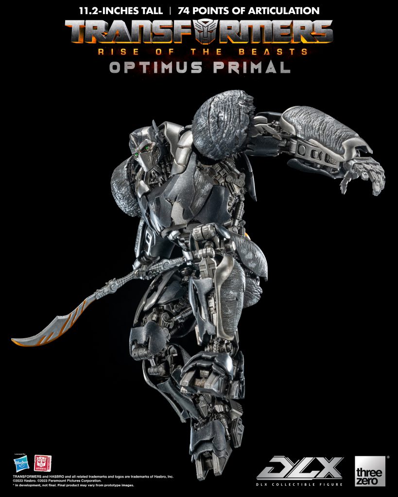 Transformers: Rise of the Beasts DLX Optimus Primal has now started his pre-order at threezero ...
