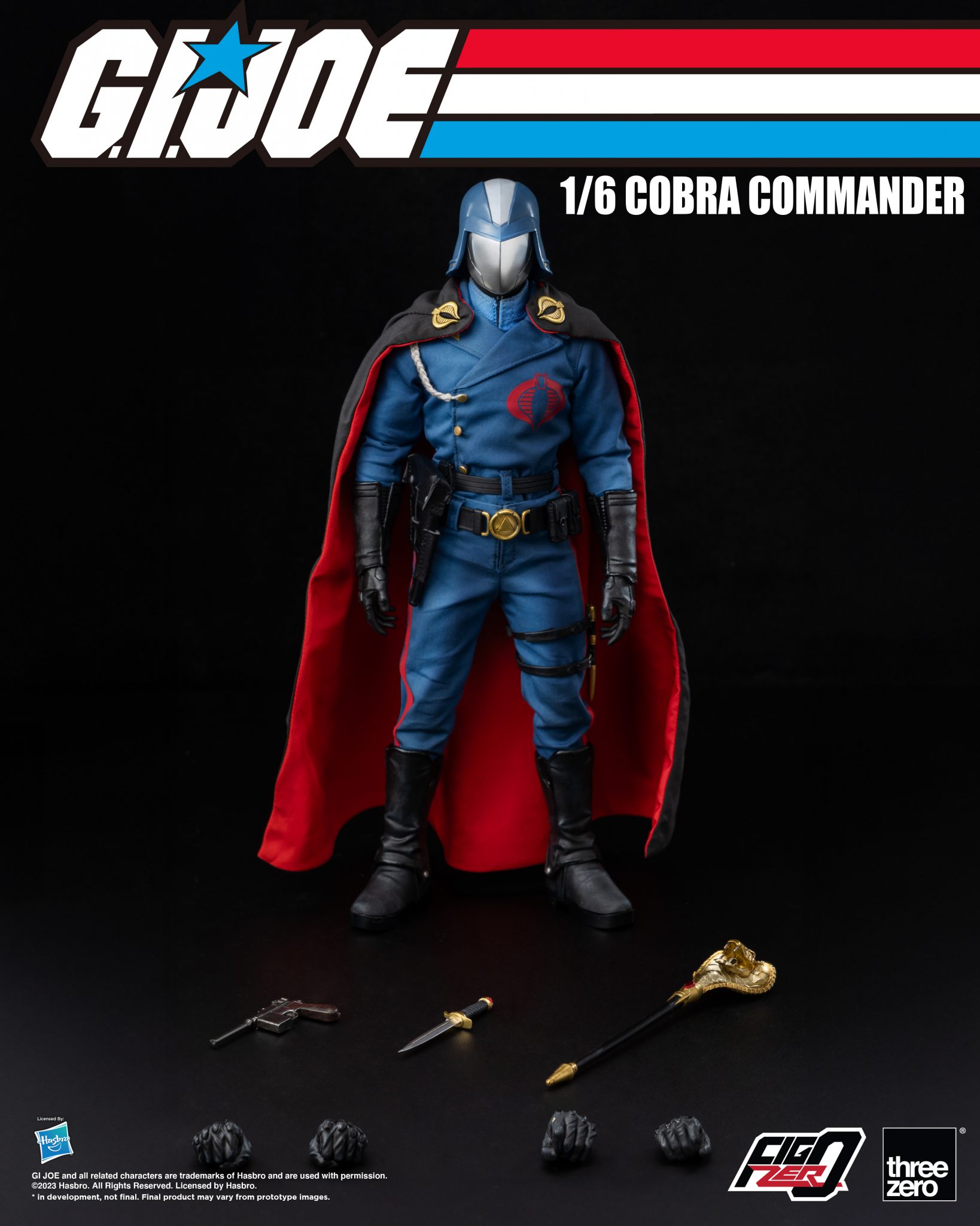 G.I. JoeFigZero 1/6 Cobra Commander – threezero store